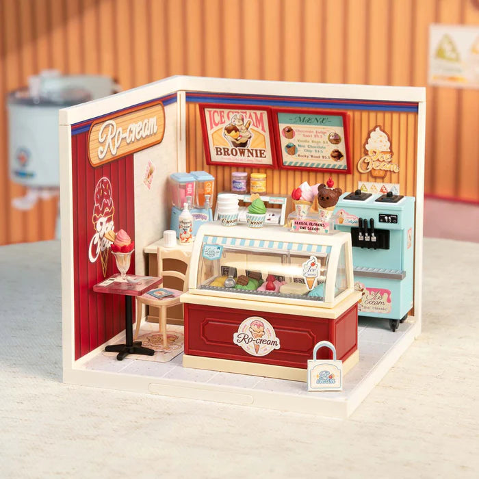 Rolife - Flavorful Ice Cream - DIY Plastic Miniature House - Easy Leve ...
