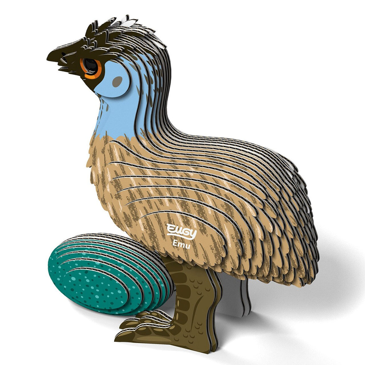 Eugy Dodoland 3D Paper Animal Model Kid Jigsaw Puzzle Emu – JollyWhaleAU